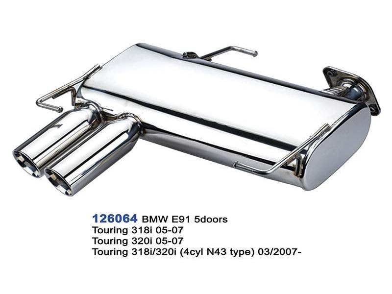 BMW 3 Series Mk5 (E90/E91/E92/E93) '06-'13: BMW E91 5DR 2.0L Rear ...