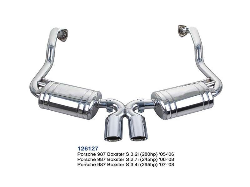 Porsche Boxster Mk2 (987) '04-'12: Porsche 987 Auspuff ...