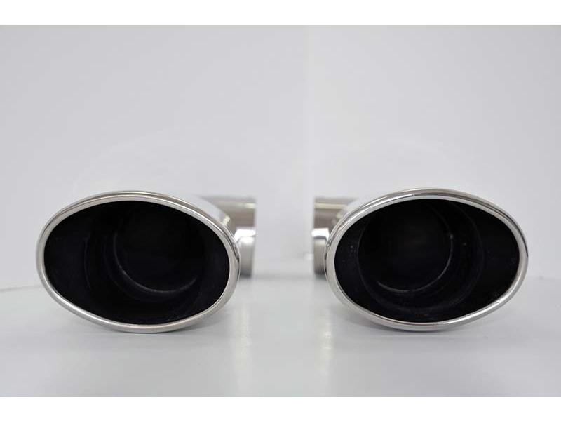 VW Touareg Mk1 (7L) '02-'10: VW Touareg TDi Stainless Steel Exhaust Tip ...
