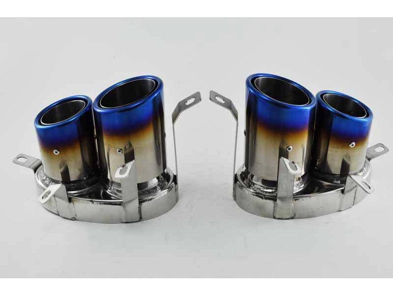 Audi R8 Mk1 (42) '07-: Audi R8 V8 4.2 Titanium Exhaust Tips