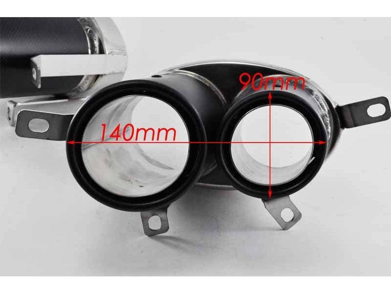 Audi R8 Mk1 (42) '07-: Audi R8 V8 4.2 Carbon Exhaust Tips