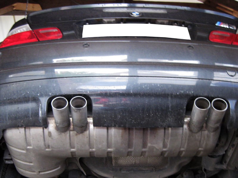 BMW 3 Series Mk4 (E46) '99-'06: BMW E46 M3 Rear Exhaust Muffler
