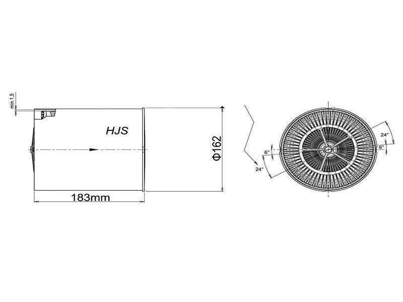 Diesel Particulate Filters: HJS Universal Diesel Particulate Filter ...