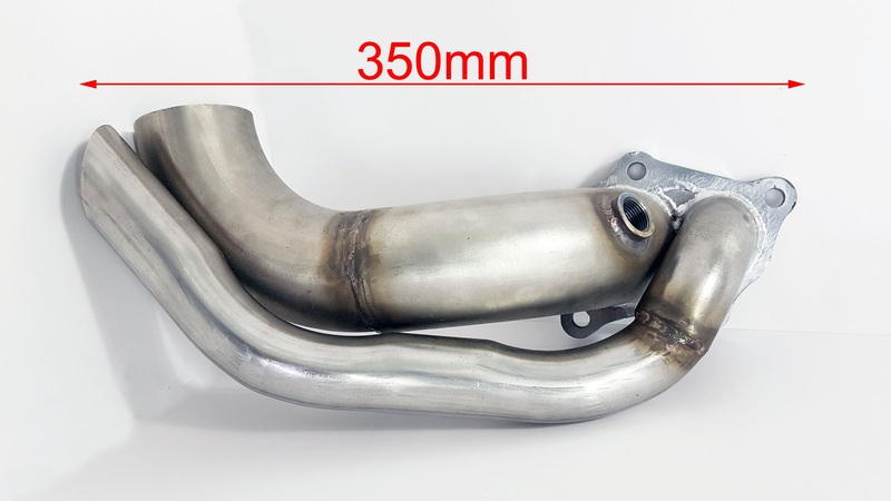 Exhaust Downpipes: Mitsubishi Colt CZT/CZC/Ralliart Turbo-Smart Forfour ...