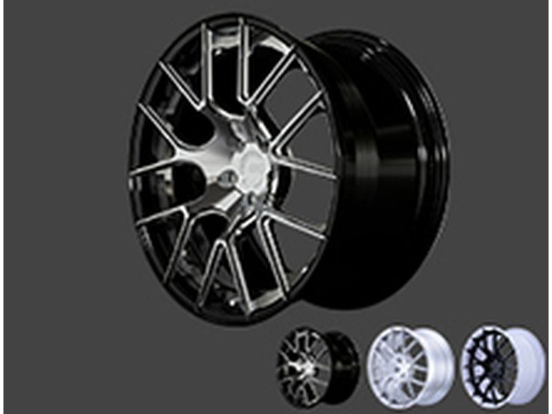 Performance Wheels: 19/20" K-Sport Forged Wheels LS-08