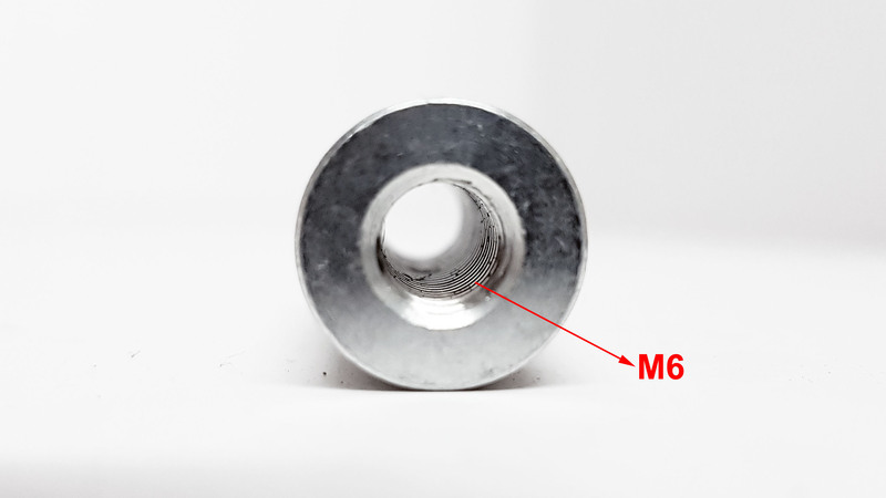 MAF Adapters: Aluminium Nut for MAF Sensor L25 D12 M6