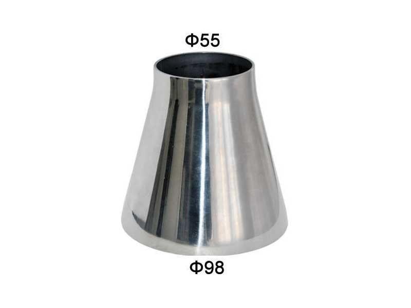Catalytic Converter Cones: Stainless Steel Cone 98mm L100 IN55