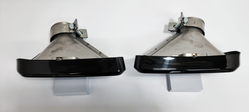 Exhaust Tips: Range Rover Sport SVR '14-'21 Stainless Steel Exhaust ...