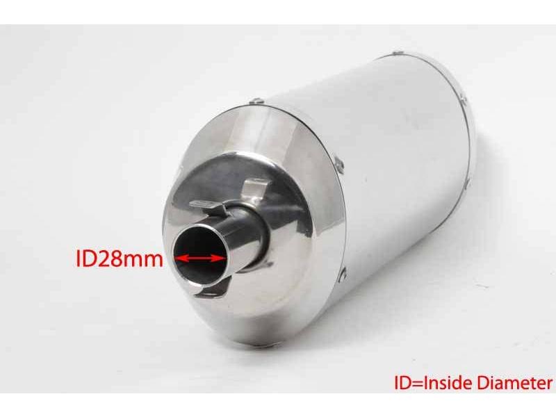 Motorrad Auspuffanlagen: Universal Edelstahl Motorrad Auspuff ...