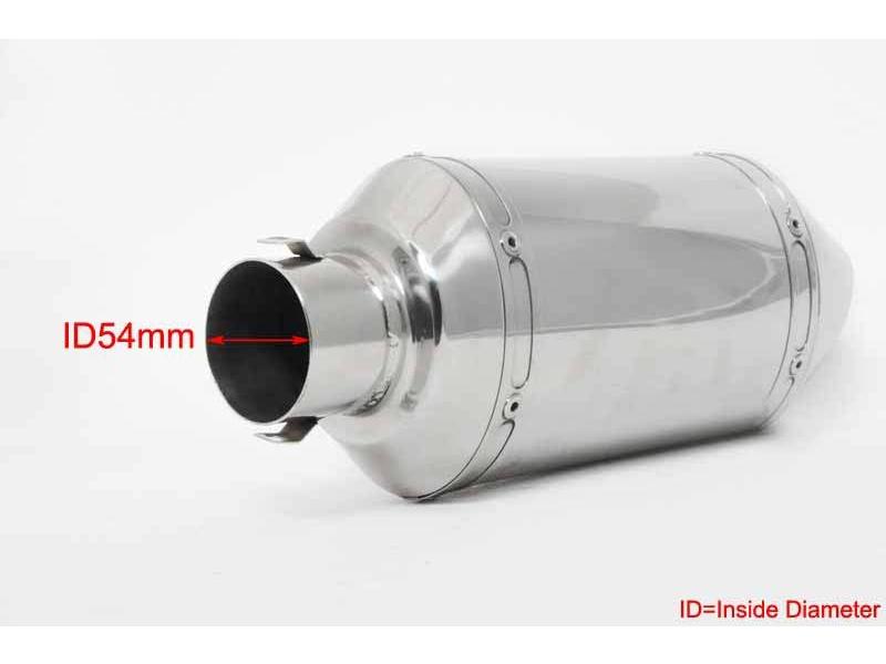 Motorrad Auspuffanlagen: Universal Edelstahl Motorrad Auspuff ...