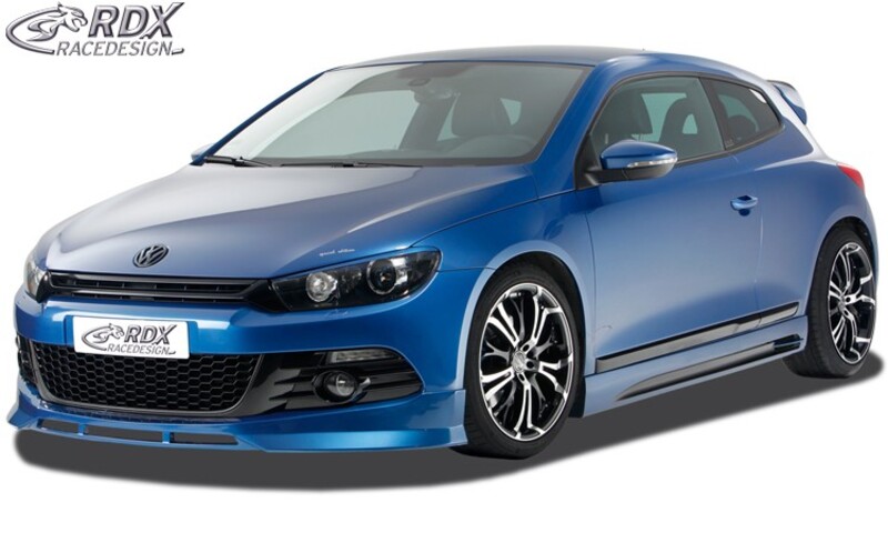VW Scirocco Mk3 (1K8) '08-: RDX Front Spoiler for VW Scirocco 3 (2009-2014)