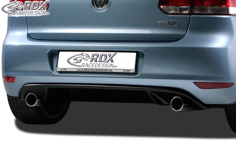 VW Golf Mk6 (5K) '08-'12: RDX rear bumper insert for VW Golf 6 "GTI-Look"