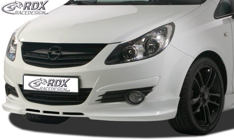 Opel Corsa Mk4 (D) '06-'14: RDX Front Spoiler for OPEL Corsa D -2011