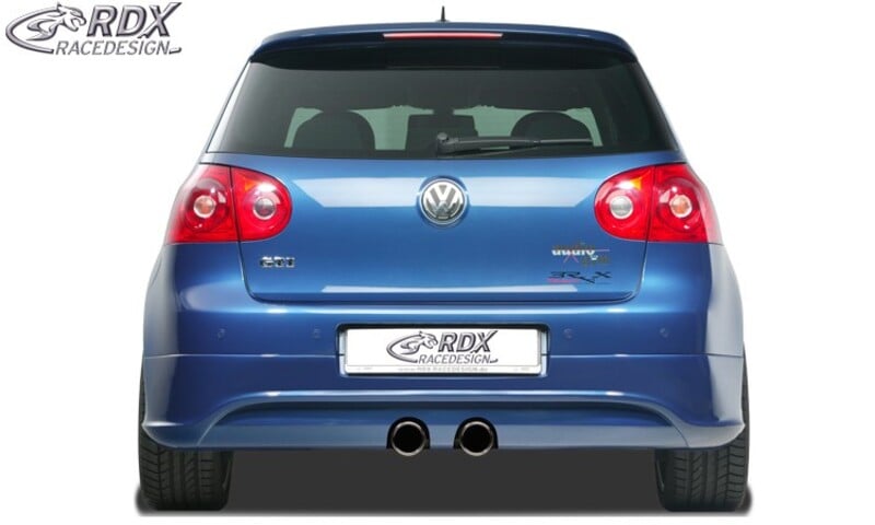 VW Golf Mk5 (1K) '04-'08: RDX rear bumper extension for VW Golf 5 "R32 ...