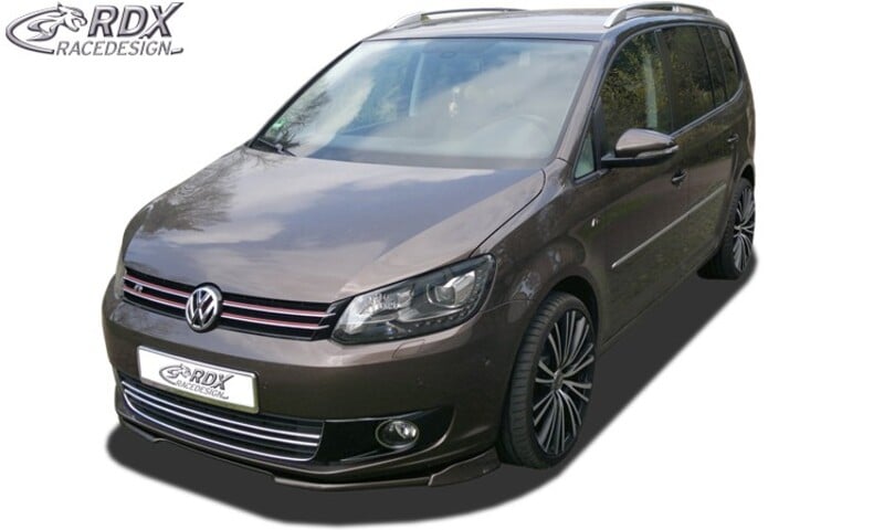 VW Touran Mk2 (1T,GP2) '10-'15: RDX Front Spoiler VARIO-X for VW Touran ...