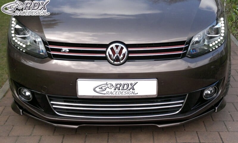 VW Touran Mk2 (1T,GP2) '10-'15: RDX Front Spoiler VARIO-X for VW Touran ...