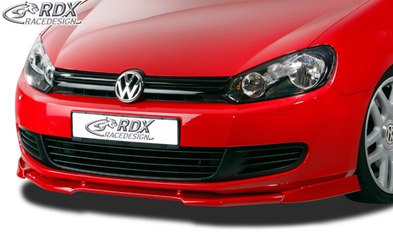VW Golf Mk6 (5K) '08-'12: RDX Front Spoiler VARIO-X for VW Golf 6 Front ...