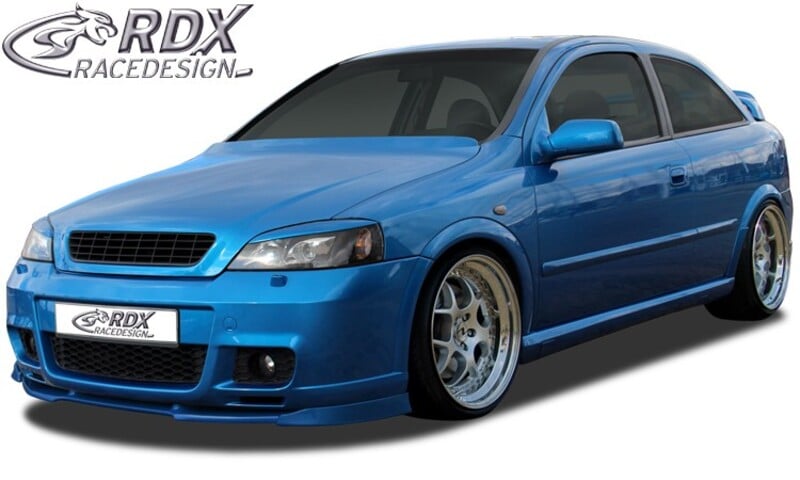 Opel Astra Mk4 (G) '98-'04: RDX Front Spoiler VARIO-X for OPEL Astra G ...