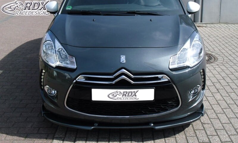 Citroen DS3 Mk1 '09-: RDX Front Spoiler VARIO-X for CITROEN DS3 (2010-2016) Front Lip Splitter