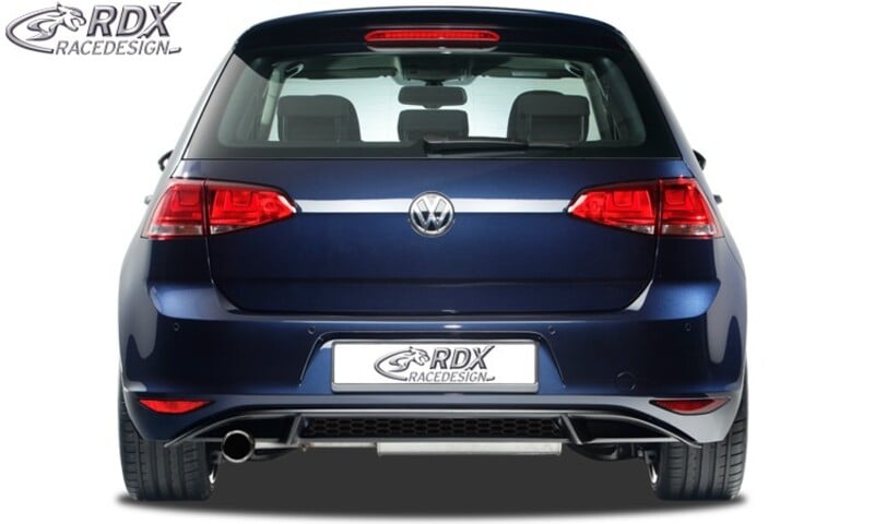 VW Golf Mk7 (5G) '12-: RDX rear bumper extension for VW Golf 7 "GTI ...