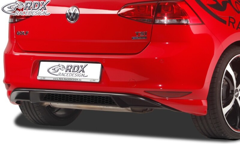 VW Golf Mk7 (5G) '12-: RDX rear bumper extension for VW Golf 7 "GTI ...