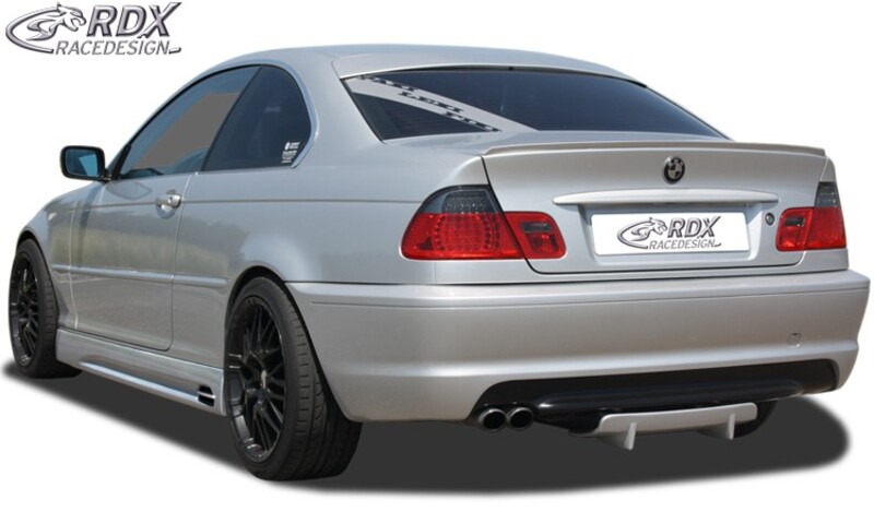 BMW 3 Series Mk4 (E46) '99-'06: RDX Rear Diffusor U-Diff for BMW E46 ...