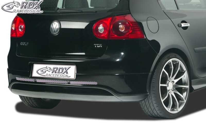 VW Golf Mk5 (1K) '04-'08: RDX rear bumper extension for VW Golf 5 "GTI ...