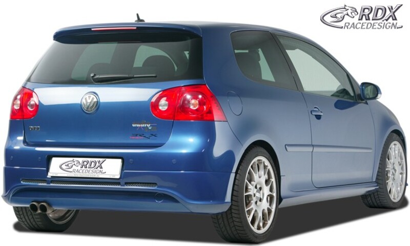 VW Golf Mk5 (1K) '04-'08: RDX rear bumper extension for VW Golf 5 "GTI ...