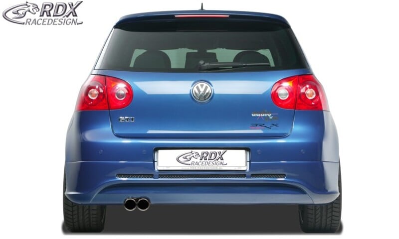 VW Golf Mk5 (1K) '04-'08: RDX rear bumper extension for VW Golf 5 "GTI ...