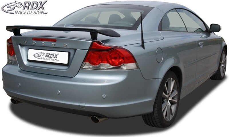 Volvo C70 Mk2 '06-'13: RDX rear spoiler for VOLVO C70 (M) -2010 Rear Wing