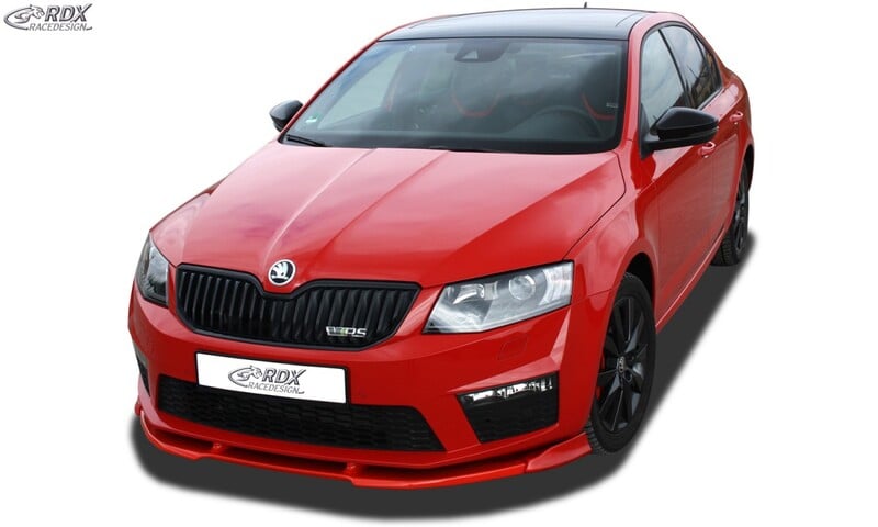 Front Spoilers: RDX Front Spoiler VARIO-X for SKODA Octavia 3 (5E) RS ...