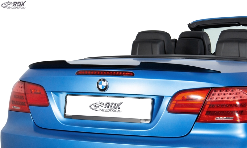 Rear Spoilers: RDX Trunk spoiler Lip for BMW 3-series E93 Cabrio ...