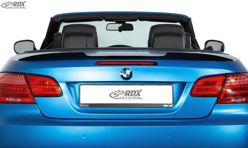 Rear Spoilers: RDX Trunk spoiler Lip for BMW 3-series E93 Cabrio ...