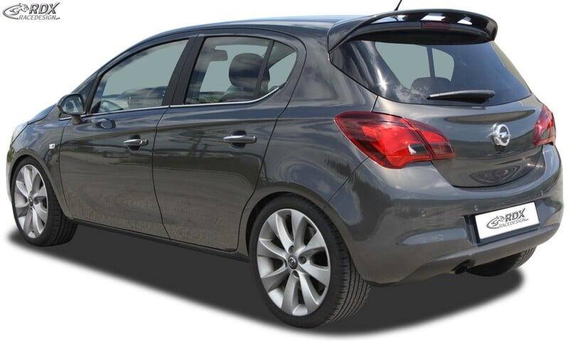 Rear Spoilers: RDX Roof Spoiler for OPEL Corsa E (5-doors) "OPC Look"