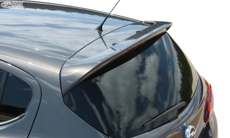 Rear Spoilers: RDX Roof Spoiler for OPEL Corsa E (5-doors) "OPC Look"