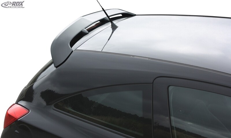 Rear Spoilers: RDX Roof Spoiler for OPEL Corsa D (3-doors) "OPC Look"
