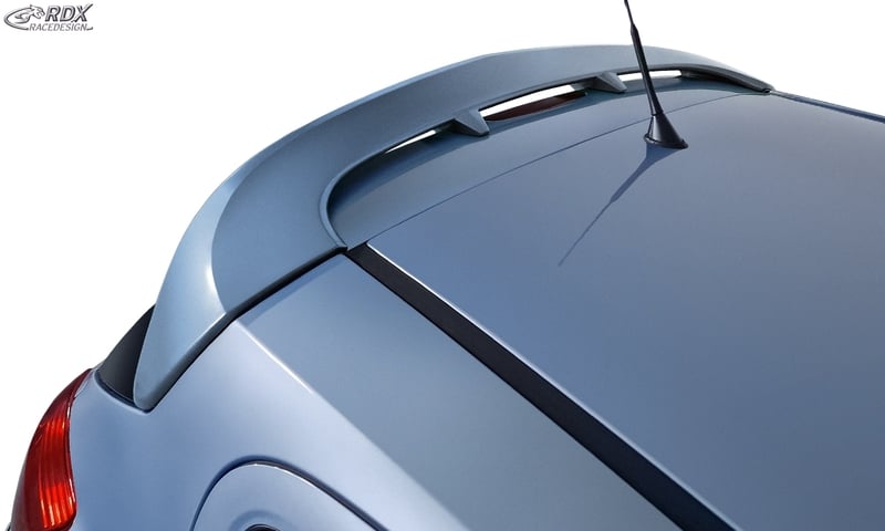Rear Spoilers: RDX Roof Spoiler for OPEL Corsa D (4/5-doors) "OPC Look ...