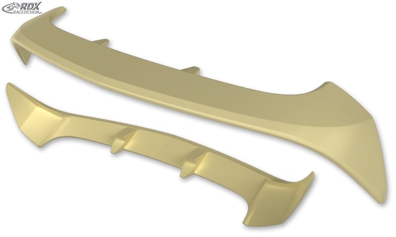 Rear Spoilers: RDX Roof Spoiler for OPEL Corsa D (4/5-doors) "OPC Look ...