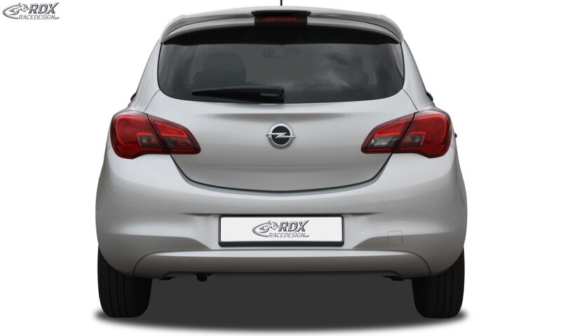Rear Spoilers: RDX Roof Spoiler for OPEL Corsa E (3-doors)