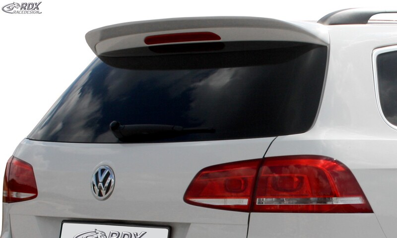 Rear Spoilers: RDX Roof Spoiler for VW Passat B7 / 3C Variant Station Wagon