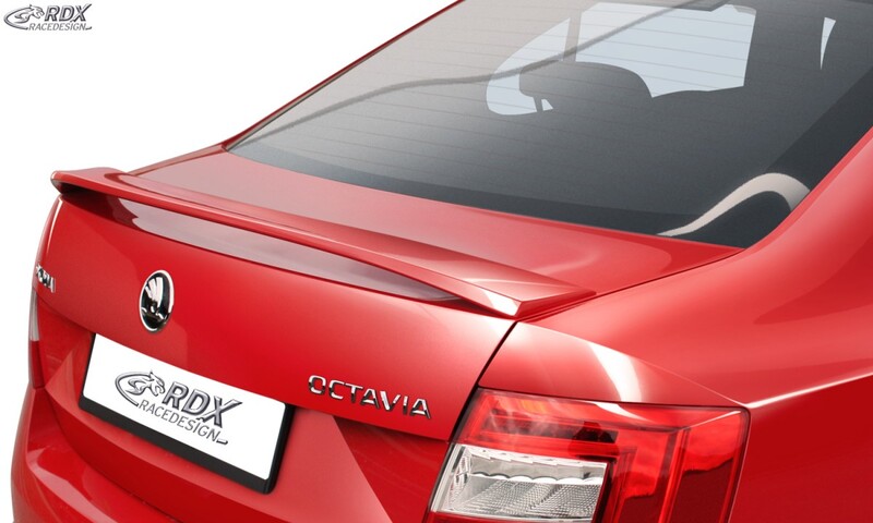 Rear Spoilers: RDX Rear Spoiler for SKODA Octavia 3 (5E) Sedan "RS-Look"