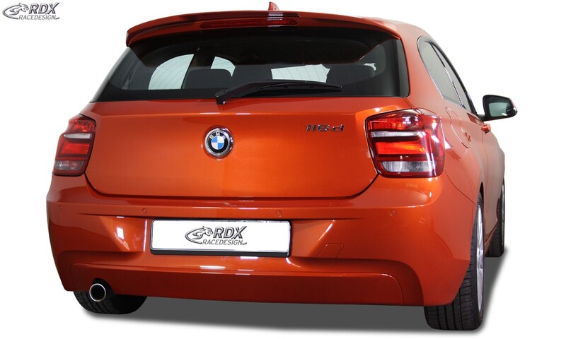 Rear Spoilers: RDX Roof Spoiler for BMW 1-series F20 / F21
