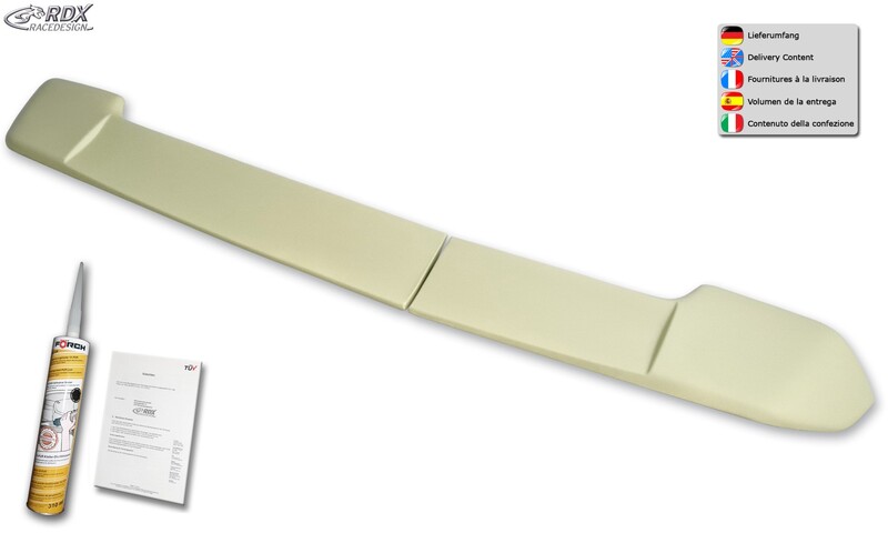 Rear Spoilers: RDX Roof Spoiler for CITROEN Berlingo, PEUGEOT Partner ...