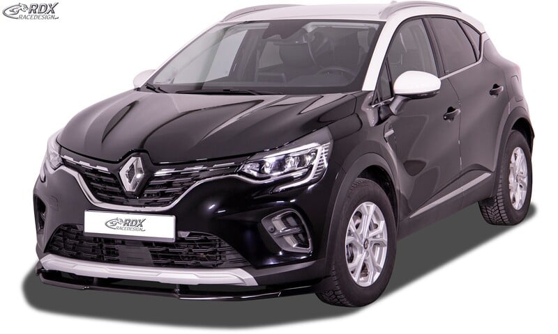 Front Spoilers: RDX Front Spoiler VARIO-X for RENAULT Captur II (2020 ...