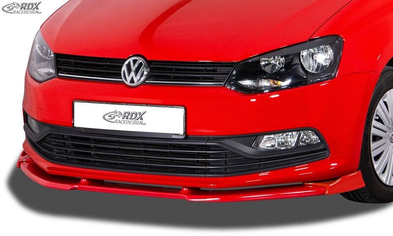 Front Spoilers Rdx Front Spoiler Vario X For Vw Polo 6c Front Lip Splitter