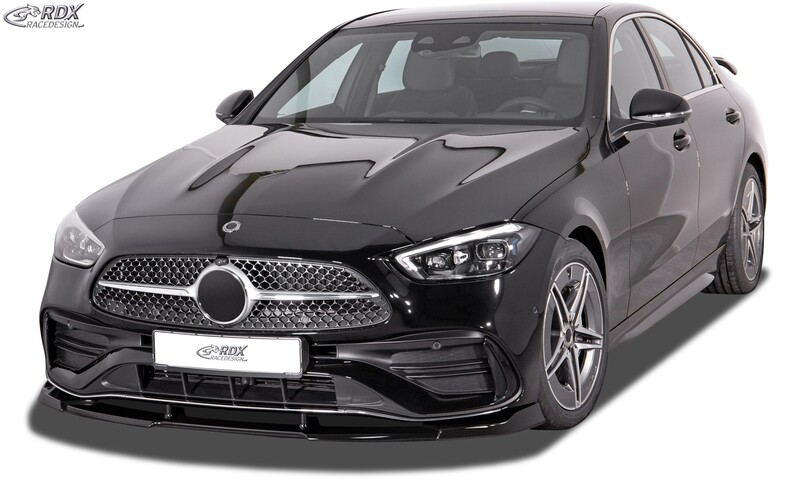 Front Spoilers: RDX Front Spoiler VARIO-X for MERCEDES C-Class AMG-Line ...