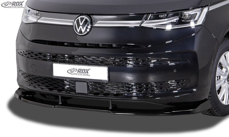 Front Spoilers: RDX Front Spoiler VARIO-X for VW T7 Front Lip Splitter