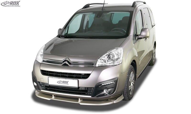Front Spoilers Rdx Front Spoiler Vario X For Citroen Berlingo 2015
