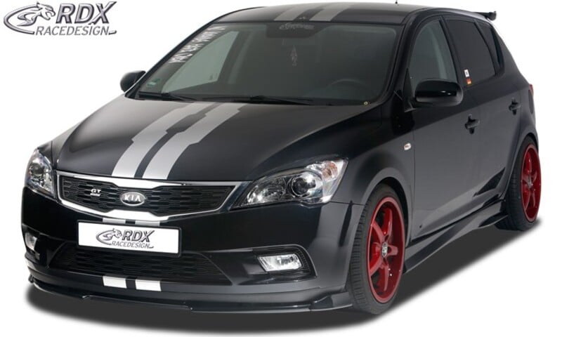 KIA Ceed Mk1 (ED) '06-'12: RDX Front Spoiler VARIO-X for KIA Ceed Type ...