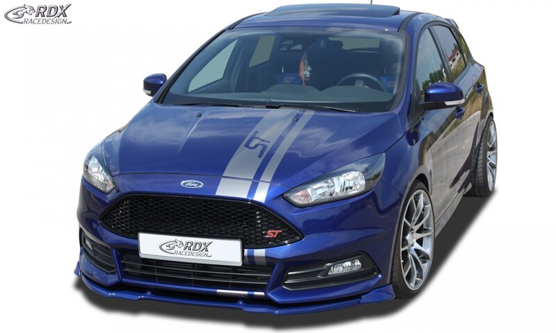 Front Spoilers: RDX Front Spoiler VARIO-X for FORD Focus 3 ST (2015 ...